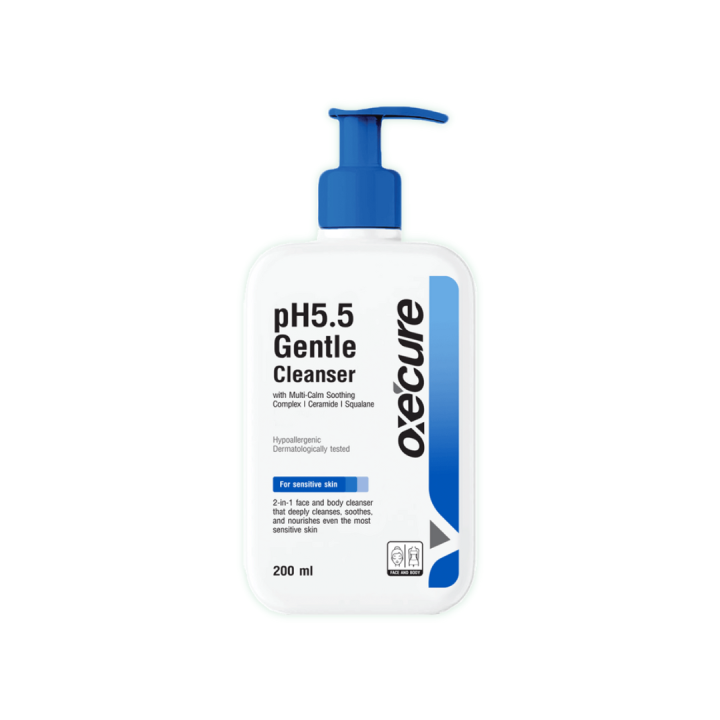 OXECURE pH 5.5 Gentle Cleanser 200ml | Lazada PH