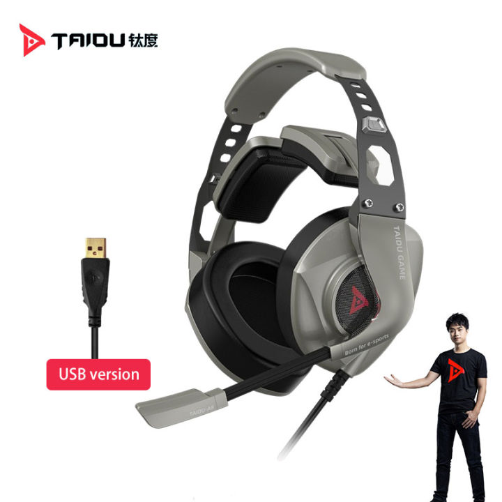 RGB Professional Gaming Headset Wired 3.5mm + Usb Stereo Noise ...
