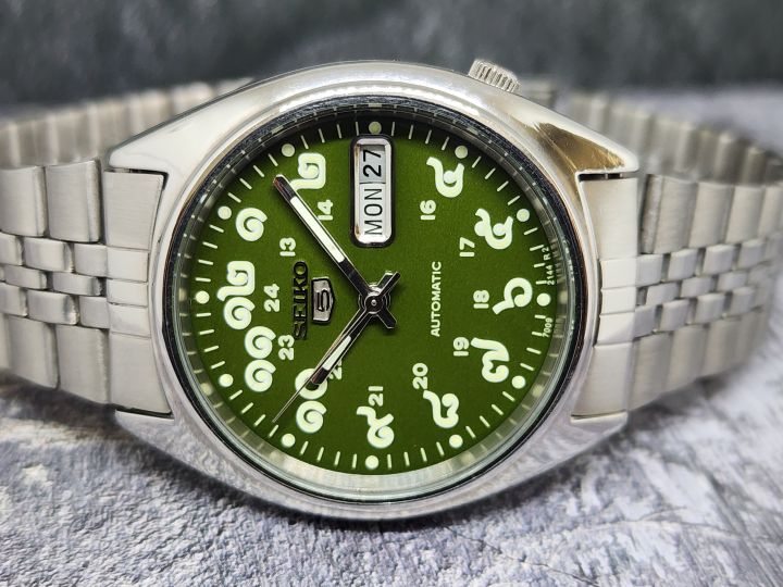 นาฬิกา Seiko automatic caliber 7009 เลขไทย Thai number สภาพสวยๆ หน้าปัด ...
