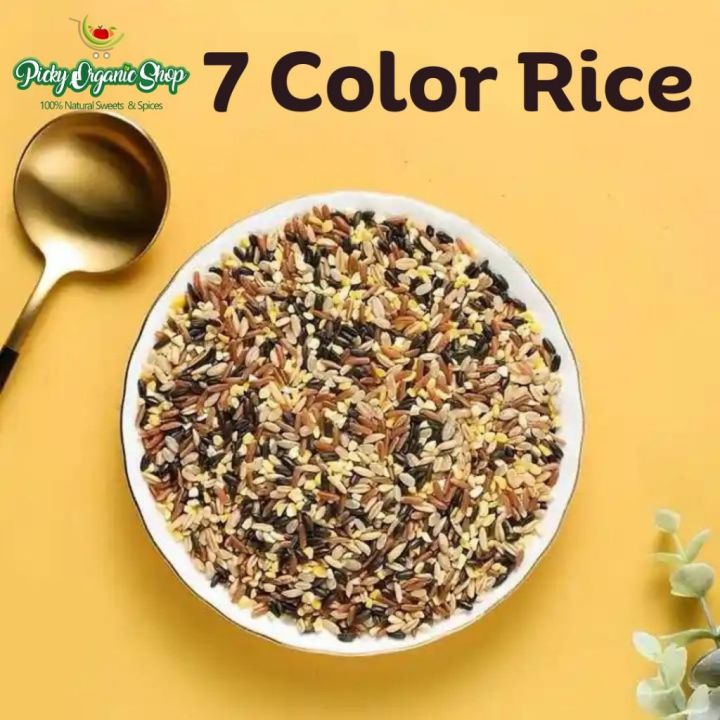 Super Nutri Rice Multi-Grain Rice Healthy 7 color rice most nutritious ...