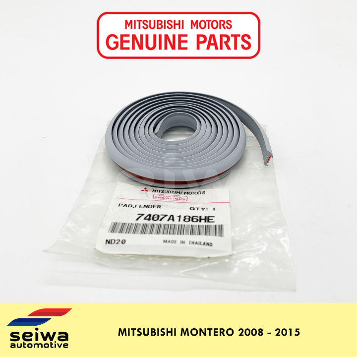 Mitsubishi Montero Fender Pad 2008 - 2015 GEN2 - Gray - Genuine ...
