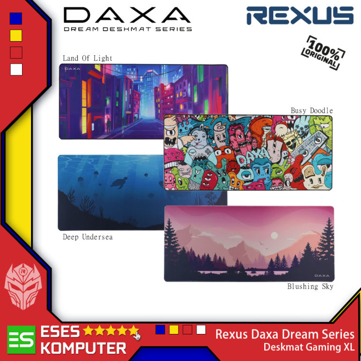 Mousepad Rexus Daxa Dream Deskmat Series Deskpad | Mouse Pad Gaming ...