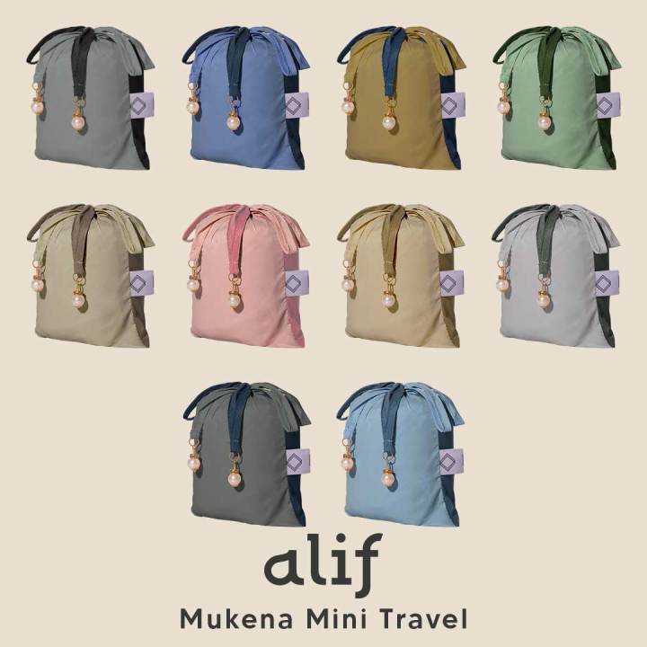 ALIF MODERN WEAR - TWO TONE REFLECTION COLLECTION MUKENA MINI PARASUT ...