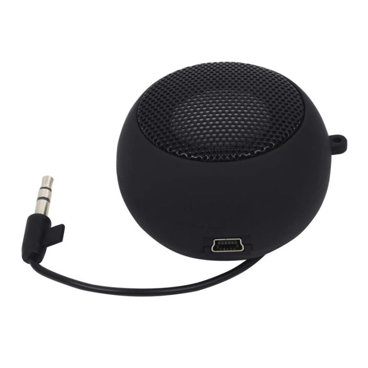 Mini Speaker Portable Rechargeable Travel Speaker with Aux Input Wired ...