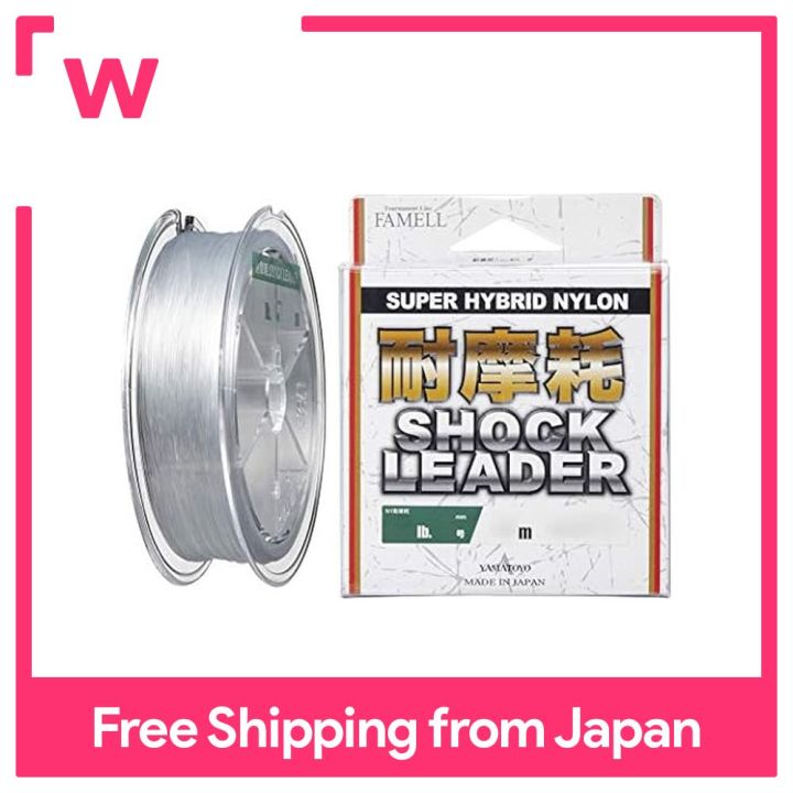 YAMATOYO TEGS Leader Abrasion Resistant Shock Leader Nylon 40m 30 No. 100lb Clear | Lazada PH