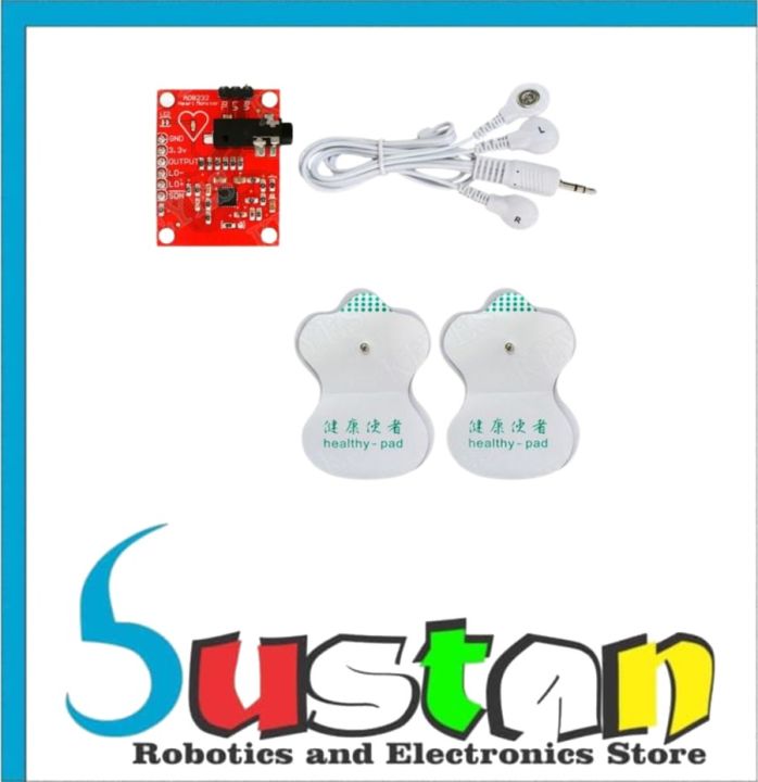Ecg Module Ad8232 Measurement Pulse Heart Monitoring Sensor Kit Keyes