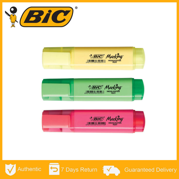 BIC Marking Highlighter Text (Pack of 6) | Lazada Singapore