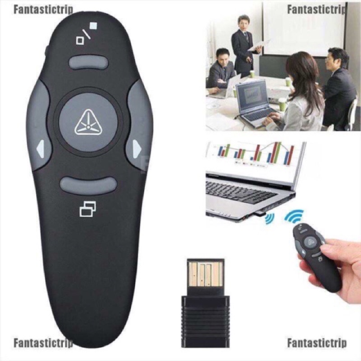 2.4GHzWireless Presenter Remote Presentation USB Control PowerPoint PPT Clicker | Lazada PH