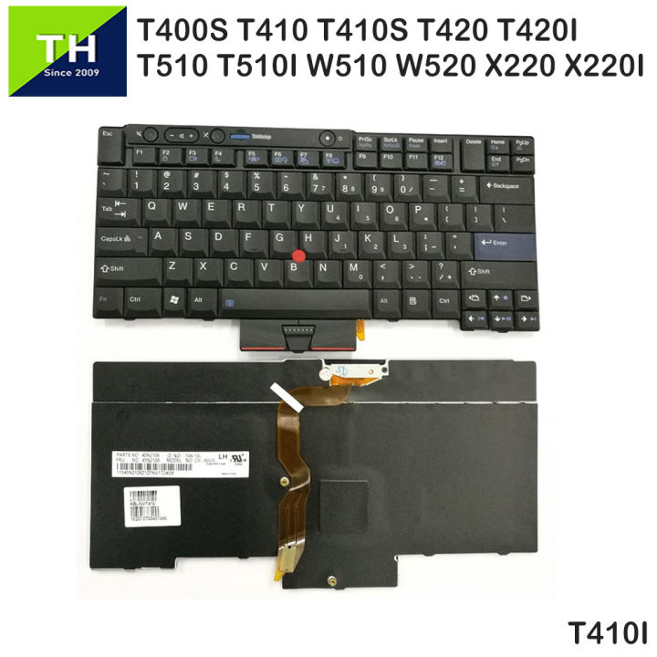 Lenovo Thinkpad T400S T410 T420 T510 W510 W520 X220 Series Notebook ...