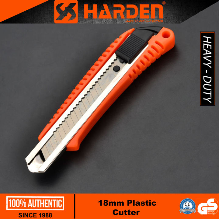 Harden 570306 18mm Plastic Cutter Snap-Off Blade Cutter Cutter Plastic ...