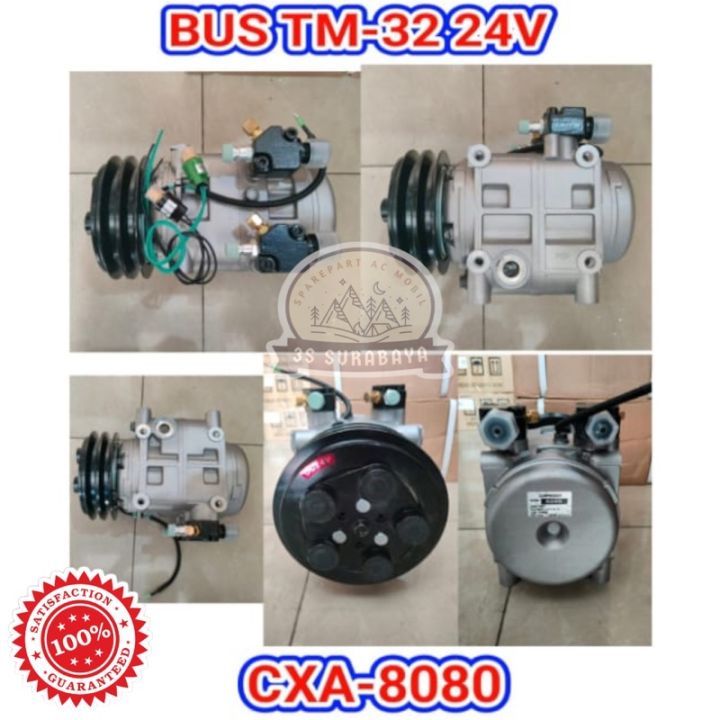 Kompresor Bus TM32 TM 32 24V Ac Bus Denso asli Compressor Universal ...
