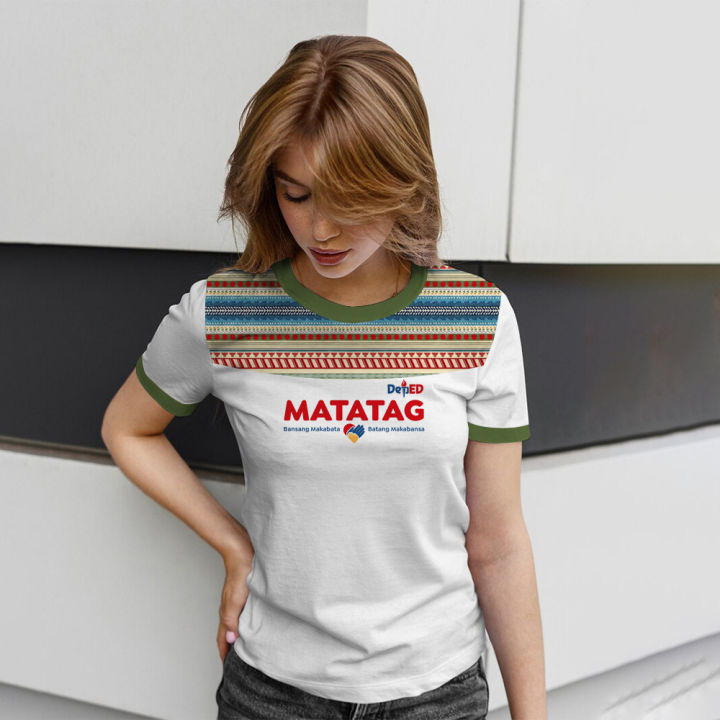 Full Sublimation Shirt DepEd Matatag Uniforms Teachers Day T-shirts ...