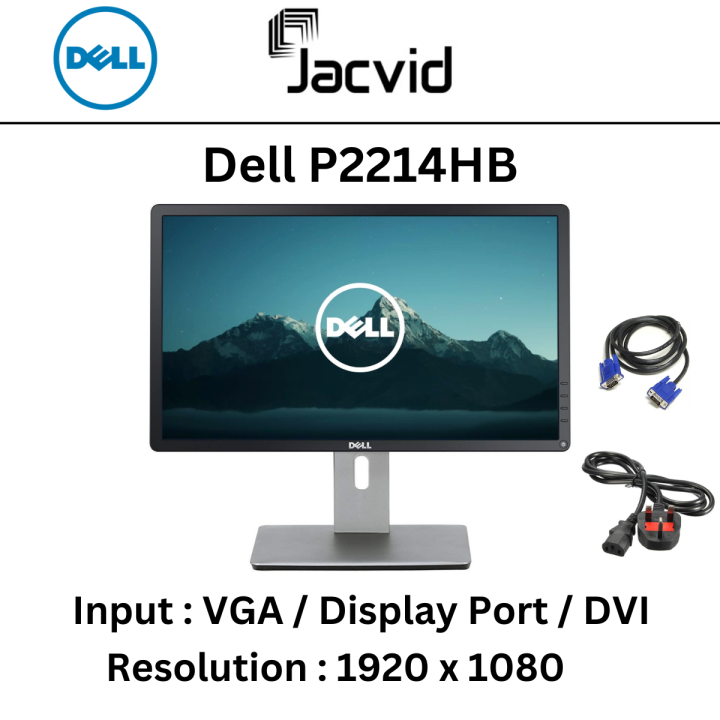Refurbished Monitor Dell P2212HB / P2213HB / P2214HB 22 Inch Monitor ...
