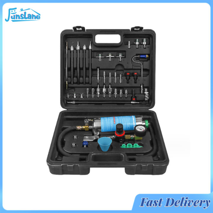 FunsLane Non-Dismantle Fuel Injector Cleaning Kit Stainless Steel ...