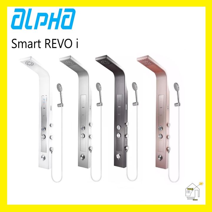 ALPHA - SMART REVO i Rain Shower Instant Water Heater (DC Pump) | Lazada