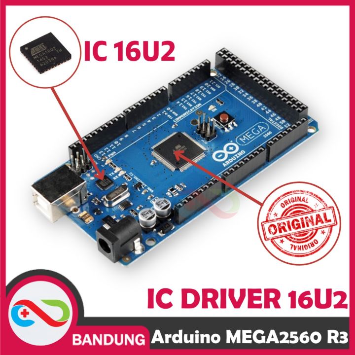 Mega 2560 R3 Atmega2560 Atmega 16u2 Compatible Board Lazada Indonesia