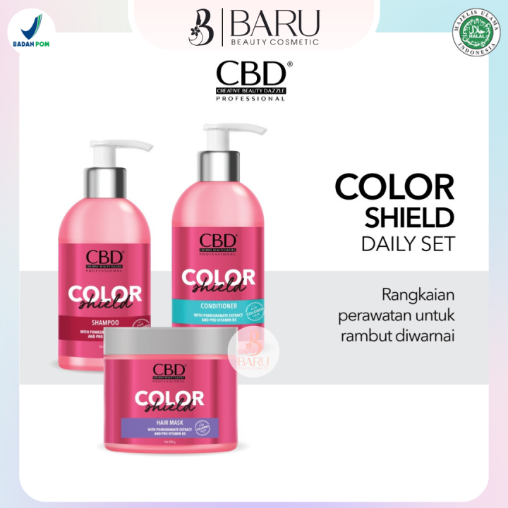 CBD Color Shield Series Daily Treatment Perawatan Rambut Treatment ...
