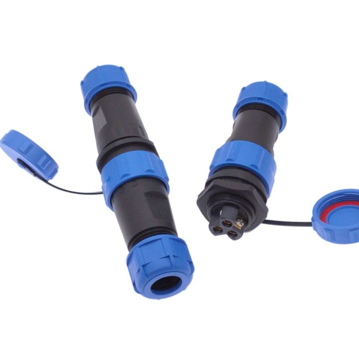 FLOW TOP Male To Female SP21 Waterproof Connectors SP21 Welding Free ...