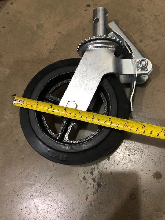 CHICAGO 1PCS CASTER WHEEL(8'' AND 6'') WITH LOCK FOR SCAFFOLD,HEAVY ...