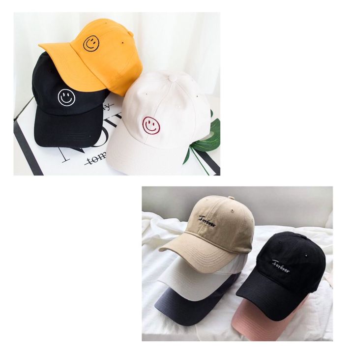 Black Baseball Cap Female Summer Art Retro Street Work Cap Male Soft ...