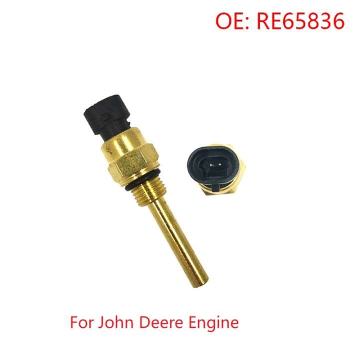 RE65836 Water Temperature Sensor for Engine 6068 Skid Steer Loader ...