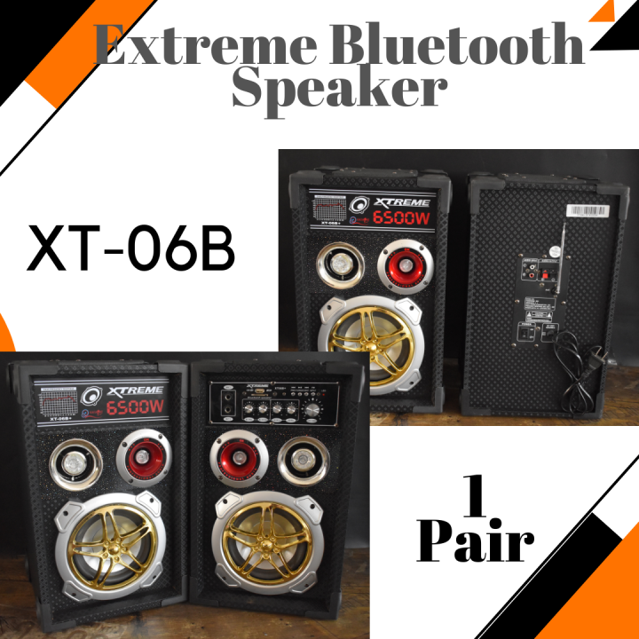XT-06B+ Extreme Bluetooth Speaker(1 pair) | Lazada PH
