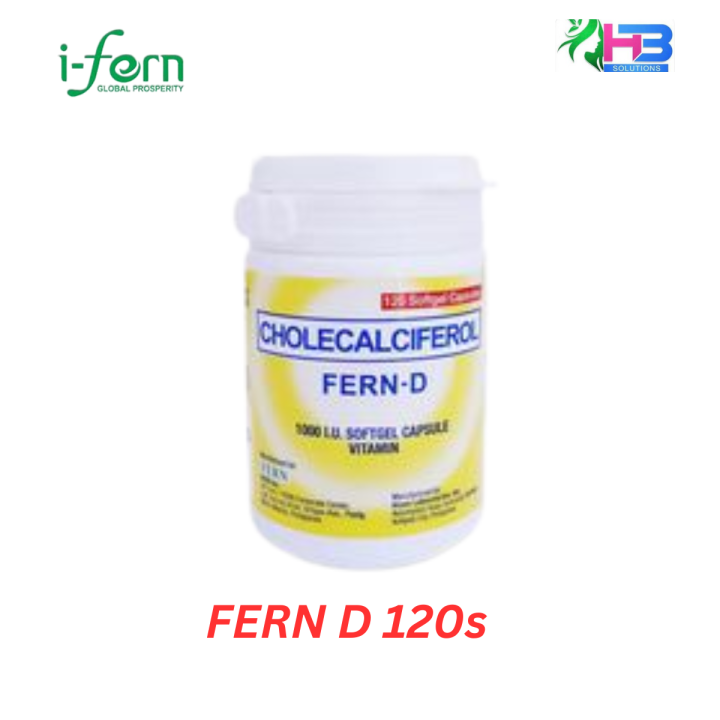 Original Fern D 120 Soft gel Immune Booster Supplement Promotes ...