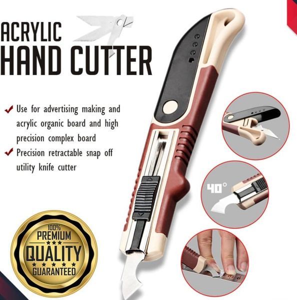 Acrylic Hand Cutter Retractable (1 piece) | Lazada PH