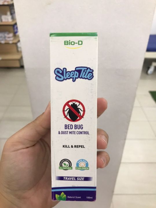 Bio-D SleepTite Vircast Bed Bug and Dust Mite Control Spray (Travel ...