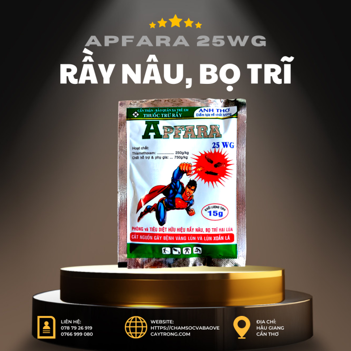 Bọ Trĩ Mai Vàng, Bọ Trĩ Sầu Riêng, Apfara 25WG, Đặc Trị Bọ Trĩ, Rầy Nâu ...