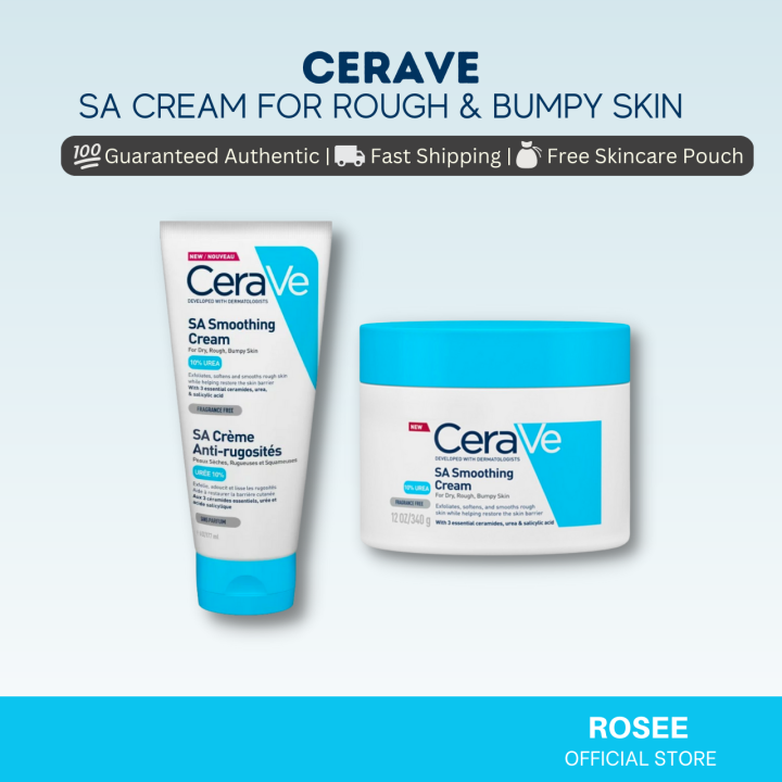 Cerave SA Cream For Rough & Bumpy Skin - Rosee Official Store | Lazada PH