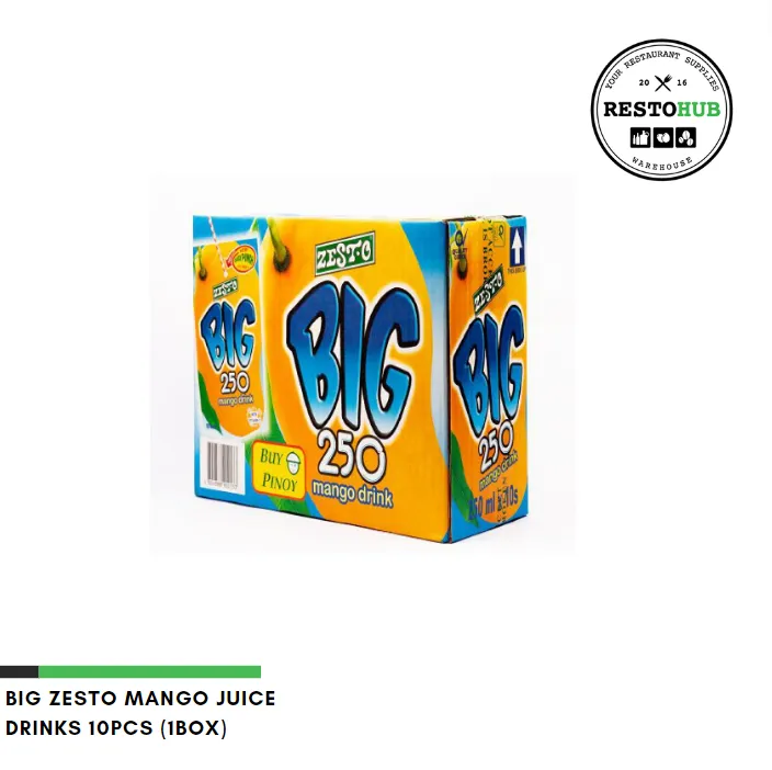 BIG ZESTO MANGO JUICE DRINKS 10PCS (1BOX) | Lazada PH