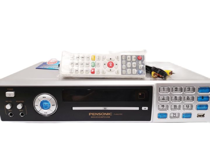 Pensonic Multi-DVD Player P-400A PRO Karaoke Player With Songbook CD ...