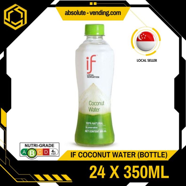 IF Coconut Water 350ML X 24 (BOTTLE) | Lazada Singapore