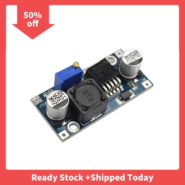 🔥🔥🔥pheebss Smart Electronics LM2596S DC-DC Step-down Power Supply Module 3A Adjustable Step-down ...