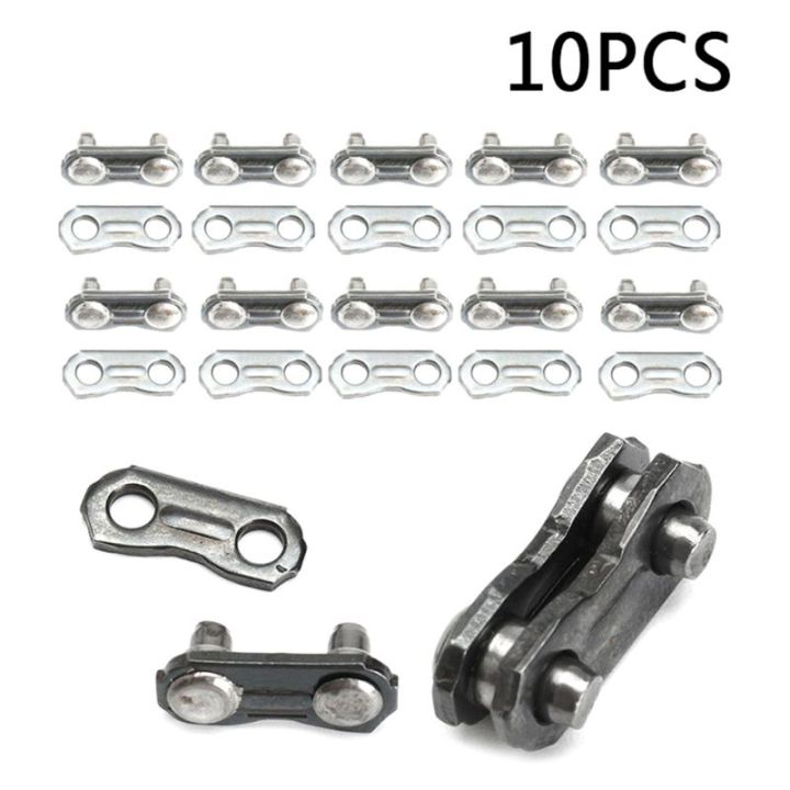 10 Sets Stainless Steel Chain Link Connector Joints Chainsaw Chain ...