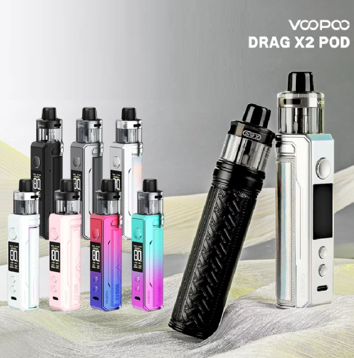 VOOPOO DRAG X2 80W ( NO INCLUDE BATTERY ) USE WITH PNP X COIL CARTDRIGE ...