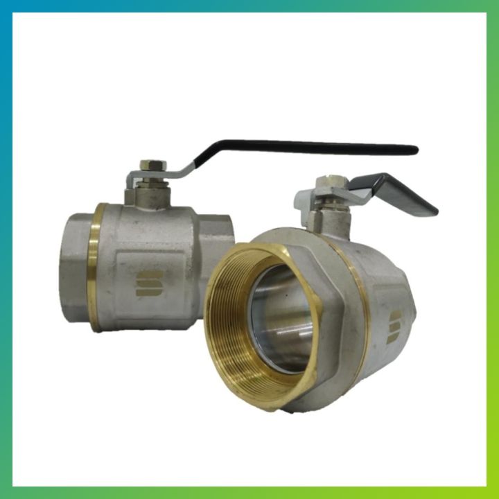 [Brass Handle Ball Valve PN25] Various Size Faucet Basin Water Tap Paip ...