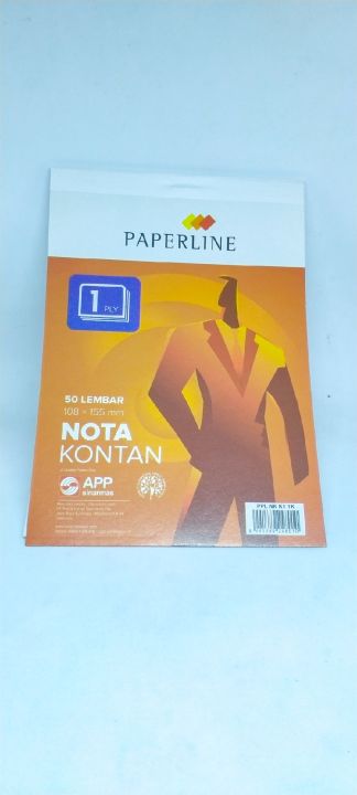 Buku Nota / Nota Kontan Paper Line kecil Putih | Lazada Indonesia