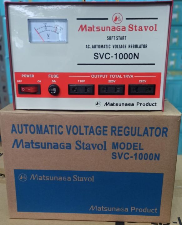 Stabilizer Matsunaga 1000watt 1000 Watt 1000w Stavol Svc 1000n | Lazada Indonesia