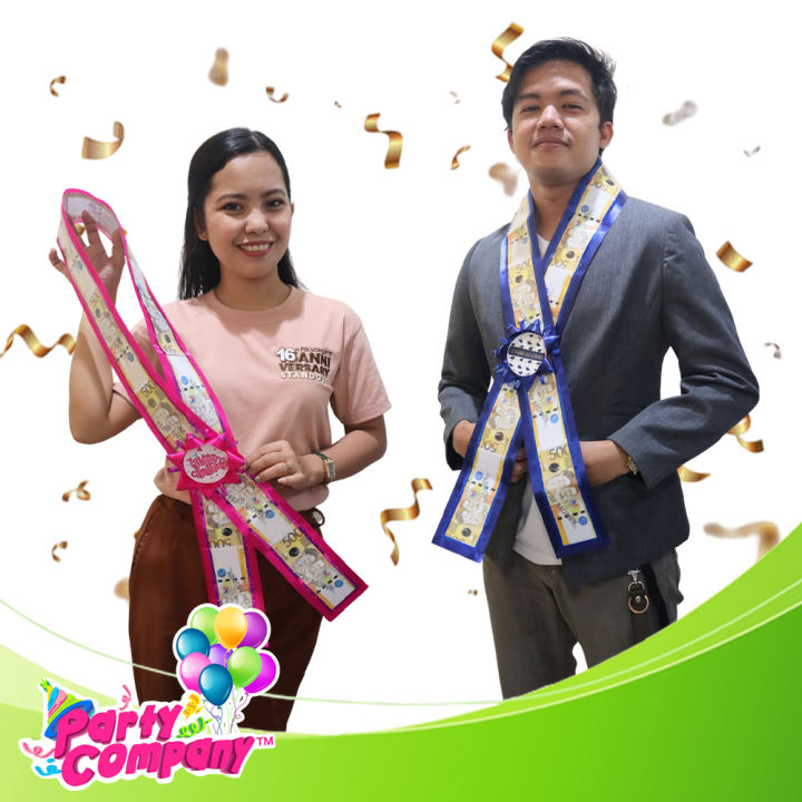 Cash King/Queen Money Sash | Lazada PH