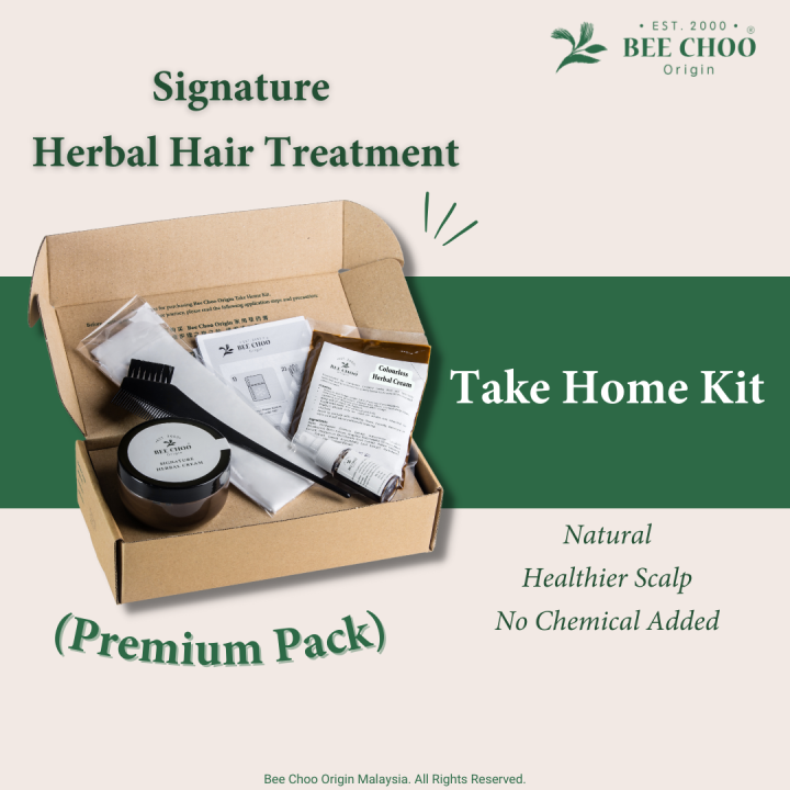 Bee Choo Origin - Take Home Kit Premium Pack (Herbal Hair Treatment ...