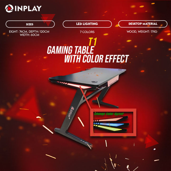 Inplay T1| Gaming Table | Inplay by EJD | Lazada PH