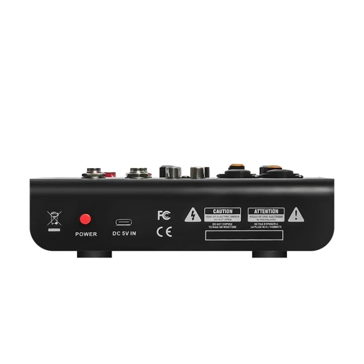 -A4 Professional Portable Digital Dj Console with USB Mixer Border Live ...