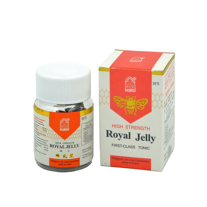 Jin Ling High Strength Royal Jelly Capsule (30's) 强力蜂乳浆 | Lazada PH