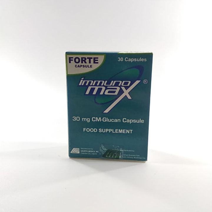 Immuno max forte capsule 30's | Lazada PH