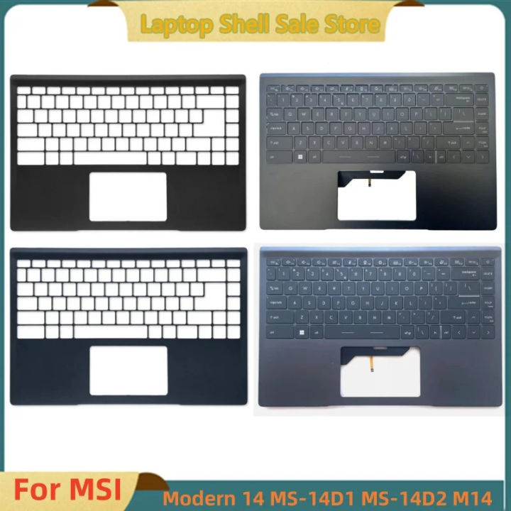 New For MSI Modern 14 MS-14D1 MS-14D2 M14 Laptop Upper Case Palmrest ...