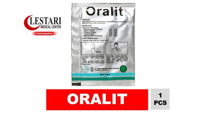 Oralit 1 Sachet / Mencret dan Cairan Tubuh | Lazada Indonesia