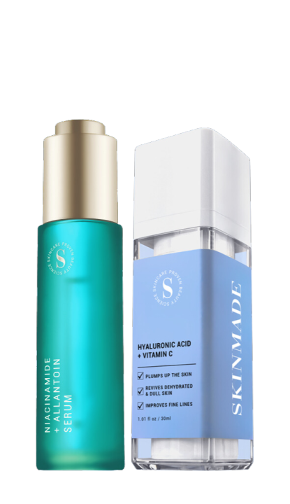 SKINMADE Soothes & Hydrates Skin Hyaluronic Acid Serum/Niacinamide ...
