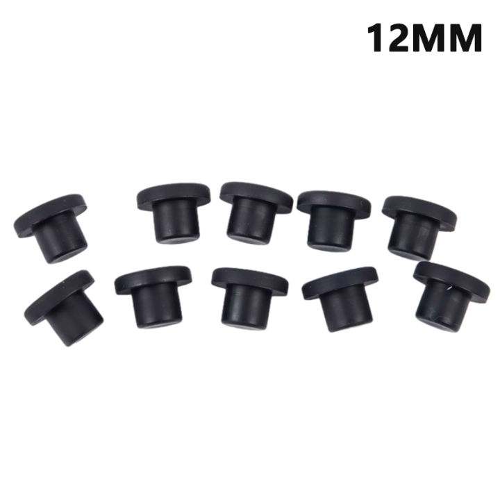 SME 10Pcs Solid Rubber Hole Caps 3-12mm High Temperature Resistance ...